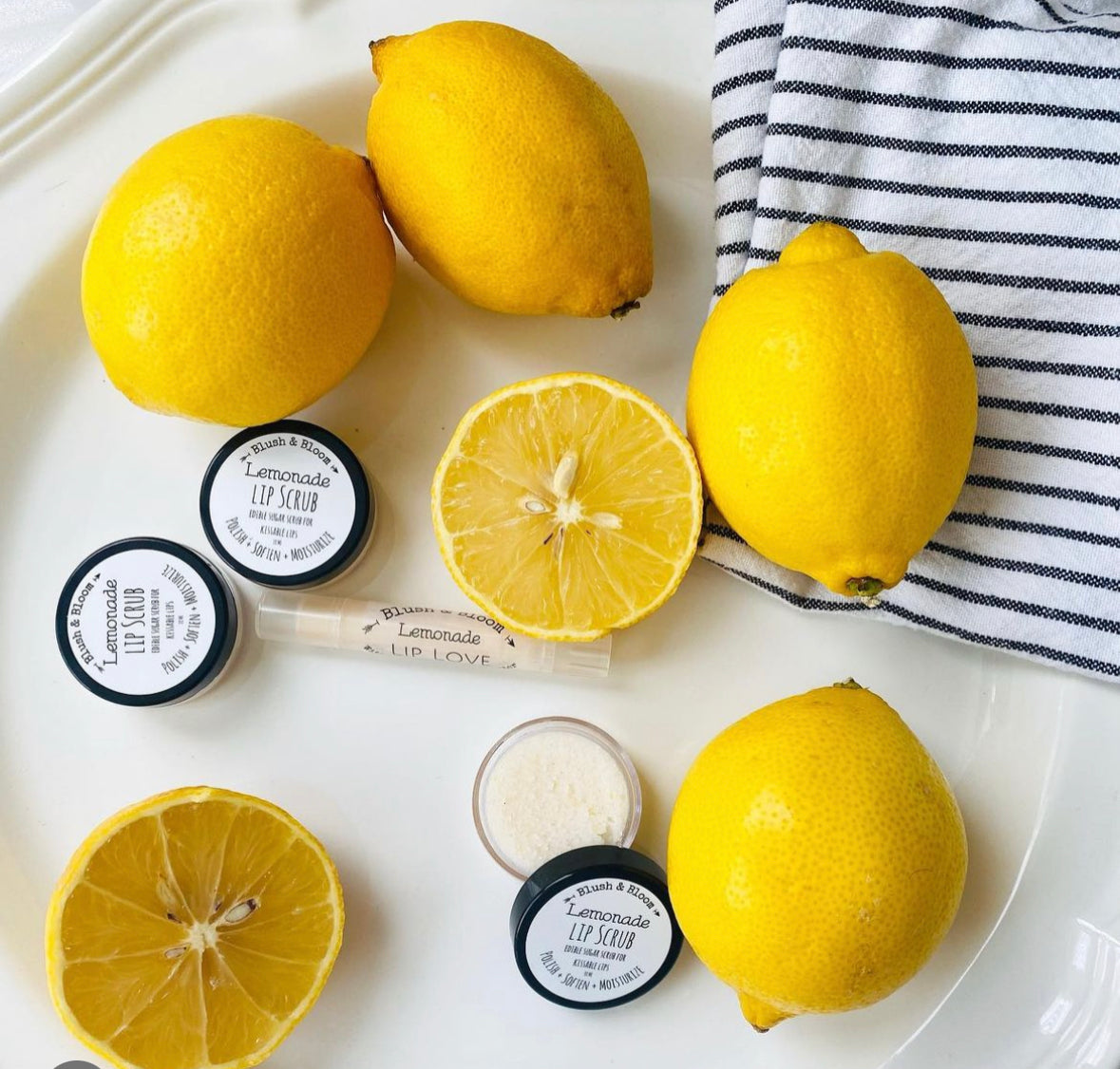 Lemonade Lip Scrub – Blush & Bloom Co.